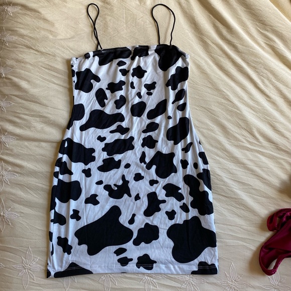 SHEIN | Dresses | Cow Print Dress | Poshmark